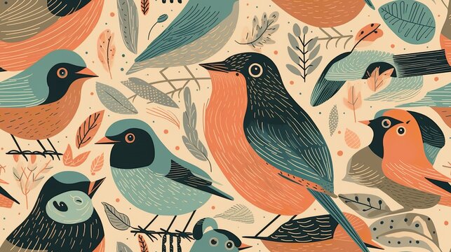 Bird Pattern Design
