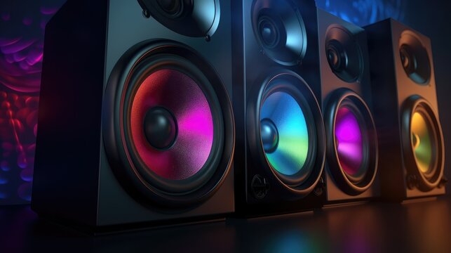 Stack Of Speakers Images – Browse 12,830 Stock Photos, Vectors, and ...