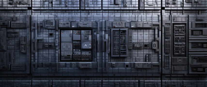 Wall Texture Space Station