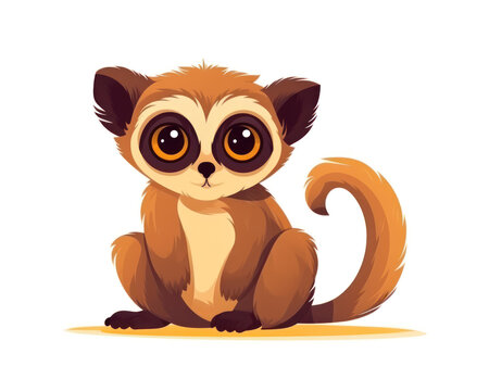 Mouse Lemur Cartoon