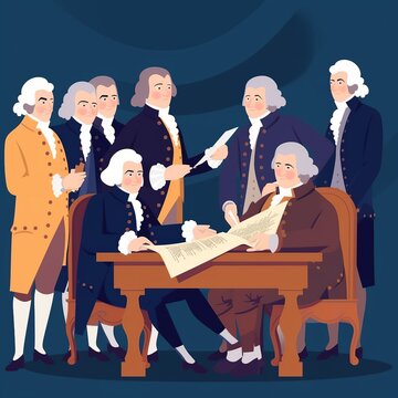 Signing Of The Declaration Of Independence Clip Art