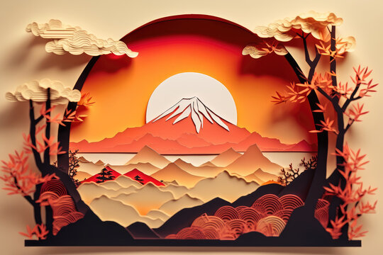 Japanese Paper Cut Images – Browse 72,430 Stock Photos, Vectors, and ...
