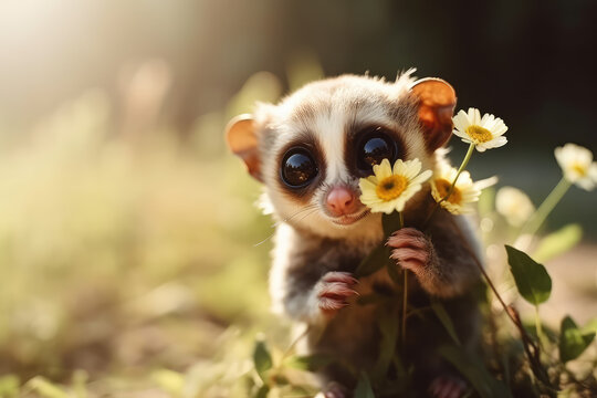 Cute Slow Loris Wallpaper