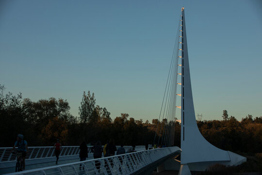 Sundial Bridge Shadow