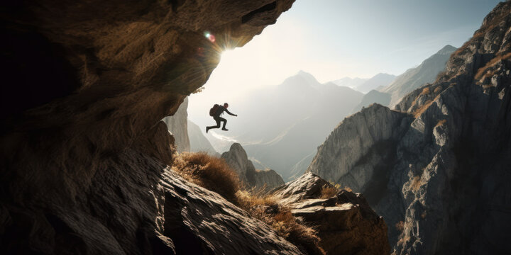 Afbeeldingen over "Leap Of Faith" – Blader in stockfoto's, vectoren en ...