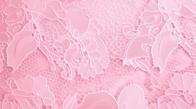 Light Pink Lace Wallpaper