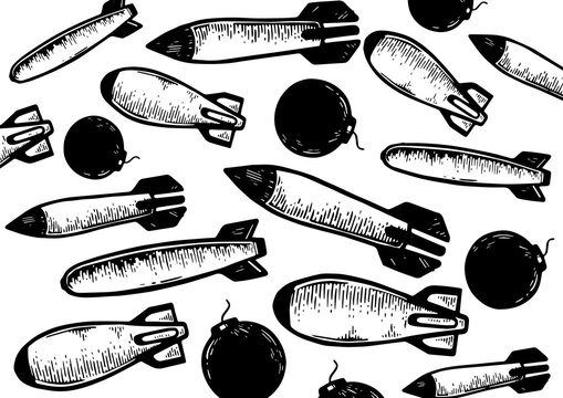 Black Drawing Bomb