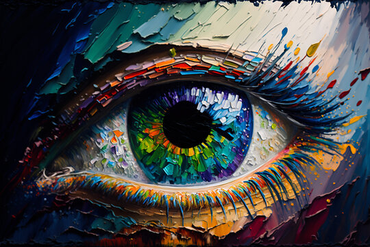 Eye Art Images