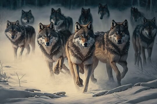 รูปภาพWolfpack – เลือกดูภาพถ่ายสต็อก เวกเตอร์ และวิดีโอ2,196 | Adobe Stock