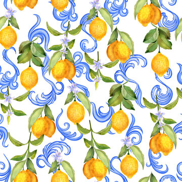Italian Pattern Lemons Images – Browse 1,874 Stock Photos, Vectors, and ...