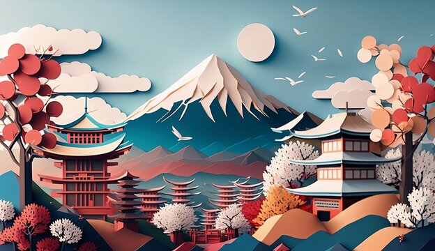 Japanese Paper Cut Images – Browse 53,430 Stock Photos, Vectors, and ...