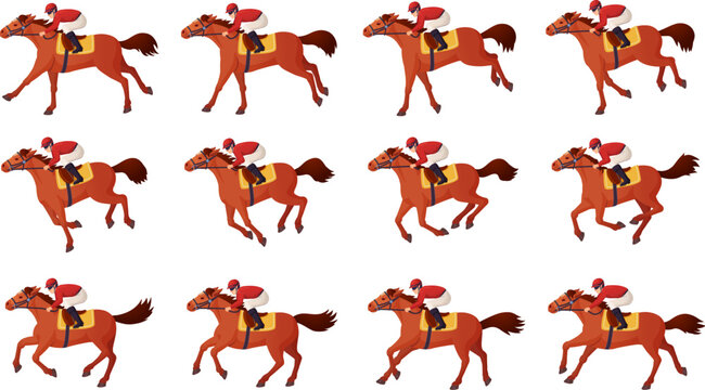 Horse Running Animation Images – Browse 1,590 Stock Photos, Vectors, and Video | Adobe Stock