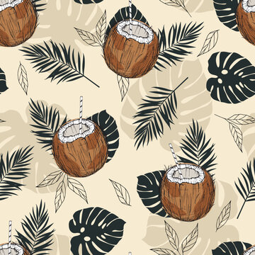 "Coconut Background" Images – Browse 195 Stock Photos, Vectors, and ...