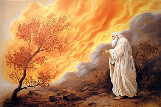 Moses Burning Bush Images – Browse 533 Stock Photos, Vectors, and Video ...