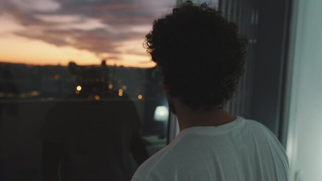 Guy Looking Out Window Images – Browse 3,794 Stock Photos, Vectors, and ...