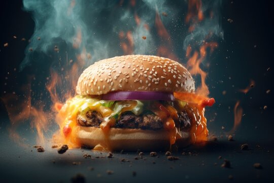 Exploded Hamburger Bilder – Durchsuchen 1,615 Archivfotos ...