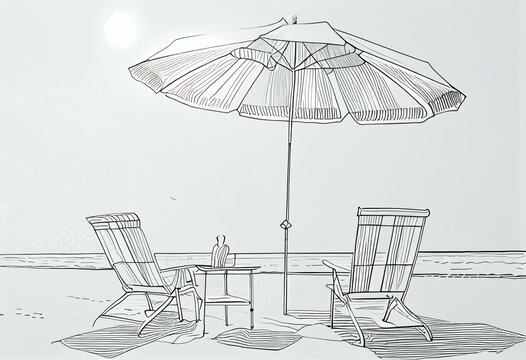 Beach Line Drawing Images – Browse 592,773 Stock Photos, Vectors, and ...