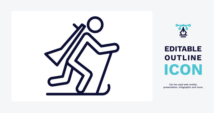 Olympic Biathlon Symbol