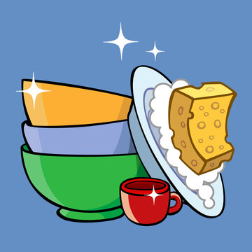 Cartoon Dishes Images – Browse 187,603 Stock Photos, Vectors, and Video ...