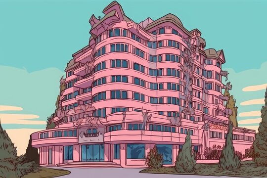 "Pink Building" Imagens – Procure 273 fotos, vetores e vídeos | Adobe Stock