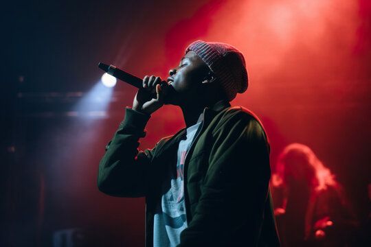 Rapper On Stage