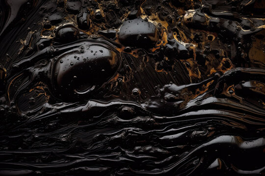 Crude Oil Texture