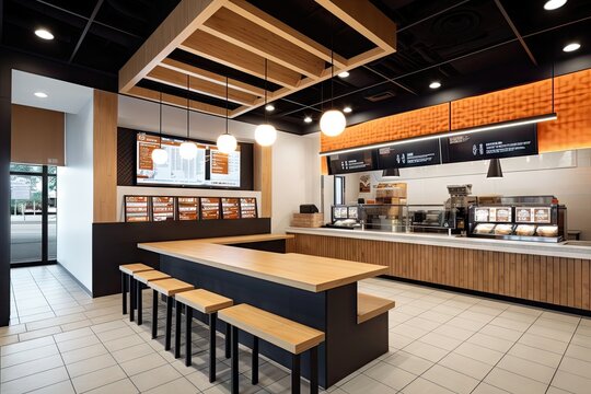 Fast Food Restaurant Interior Images – Browse 15,389 Stock Photos ...