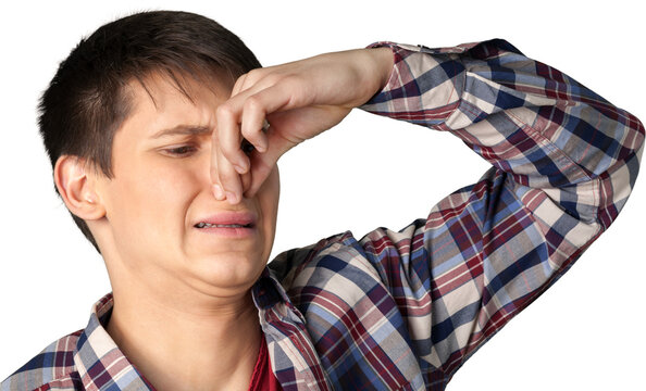 "Pinching Nose" Images – Browse 98 Stock Photos, Vectors, and Video ...