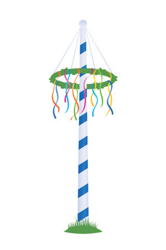 May Pole Clipart