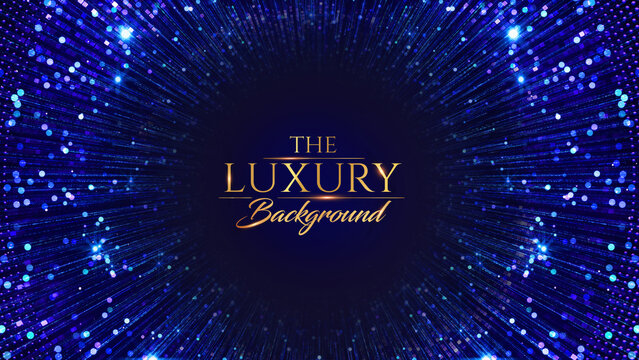 Royal Blue Sparkle Background