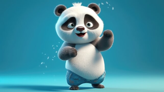 Baby Kung Fu Panda Wallpaper