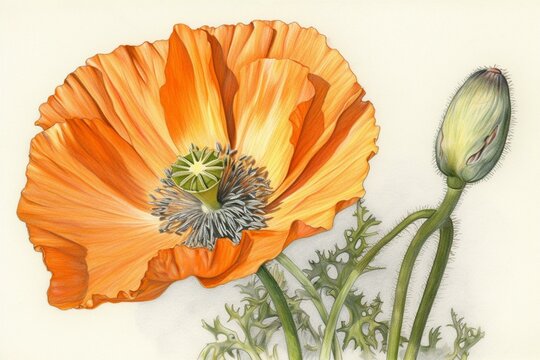California Poppy Drawing Images – Browse 1,194 Stock Photos, Vectors ...