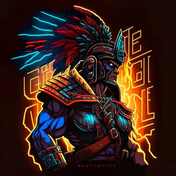 Aztec Warrior Wallpaper Hd