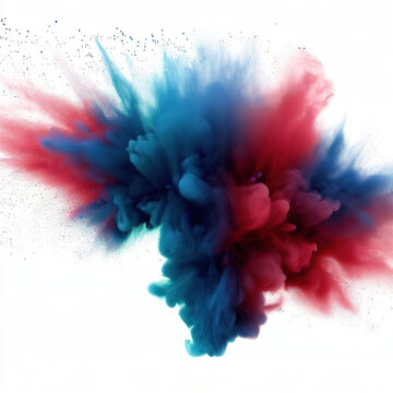 Red And Blue Powder Explosion Images – Browse 19,956 Stock Photos ...