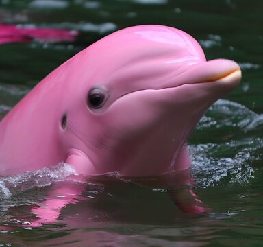 Baby Amazon Pink River Dolphin