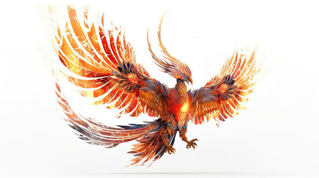 Firebird Animal Drawing