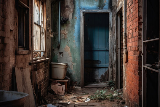 Rundown Mansion Inside