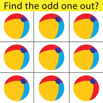 Spot The Odd One Out Images – Browse 405 Stock Photos, Vectors, and ...