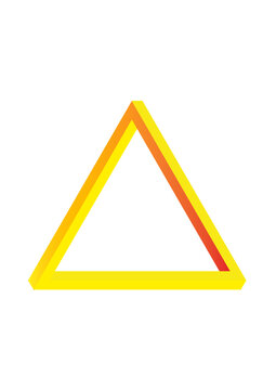 Yellow Triangle Png