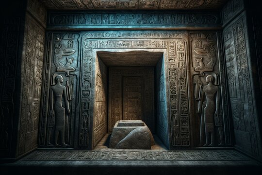 Egyptian Tomb Template