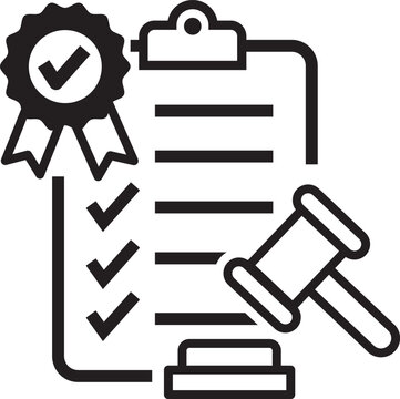Legal Compliance Icon