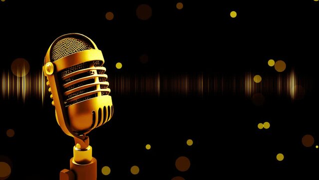 Gold Microphone Images – Browse 10,839 Stock Photos, Vectors, and Video ...