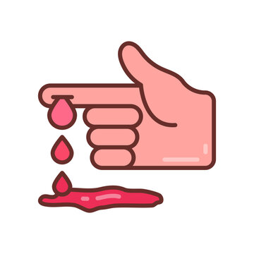 Finger Cut Clipart