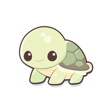 Chibi Turtle Drawing