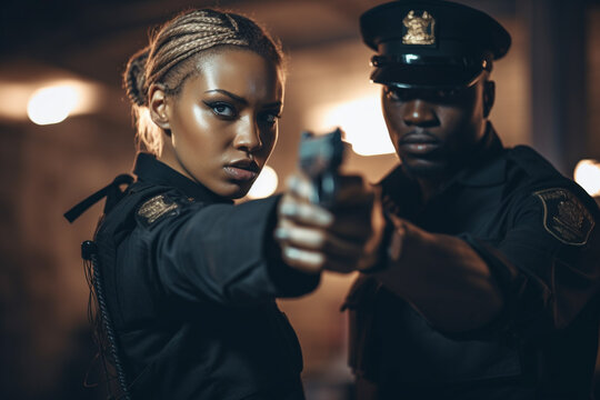 Police Pointing Gun Images – Browse 6,446 Stock Photos, Vectors, and ...