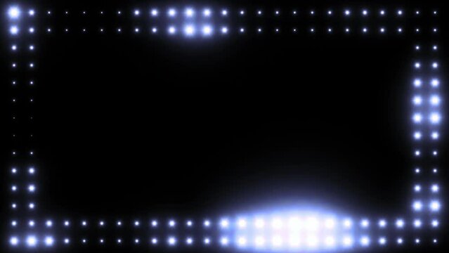 Blinking Lights Border