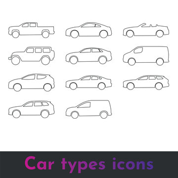 Car Body Types Icons Images – Browse 3,662 Stock Photos, Vectors, and ...