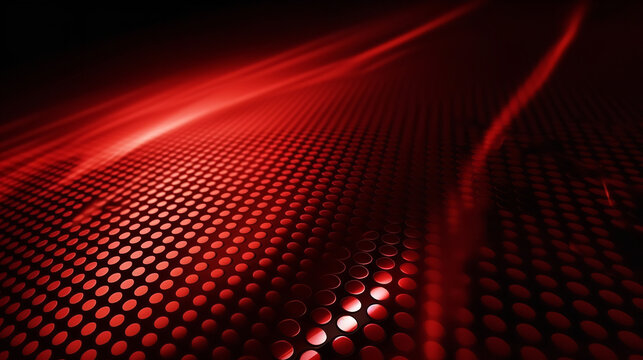 Red Tech Wallpaper Hd