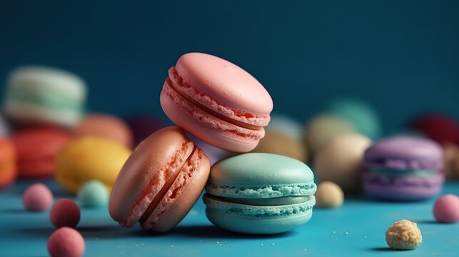 Macaroons Desktop Wallpaper