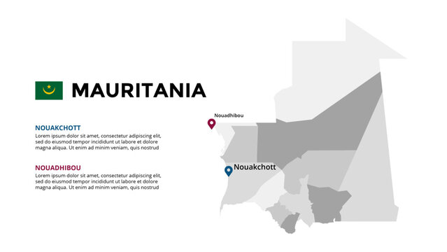 "Mauritania Map" Images – Browse 536 Stock Photos, Vectors, and Video ...